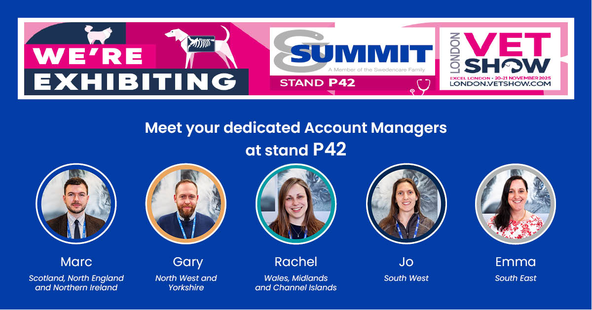 London Vet Show 2025 - We're Exhibiting! | Summit Veterinary ...